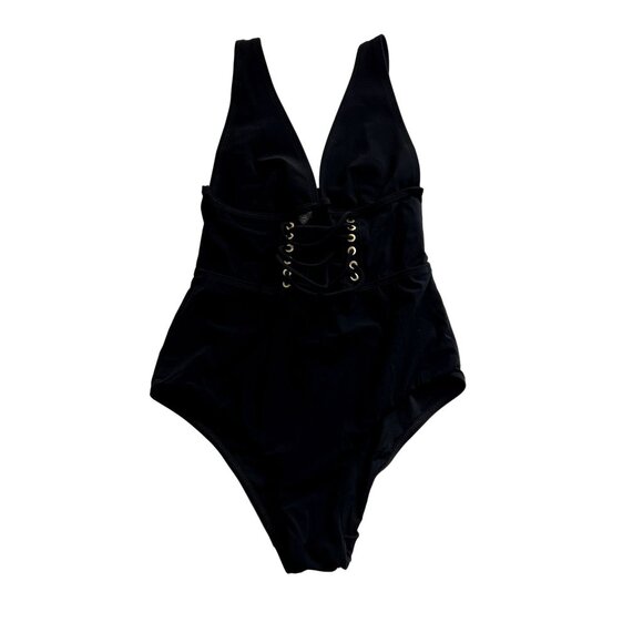 Zimmermann | Swim | Zimmermann Tulsi Swimsuit With Laceup Panel In ...
